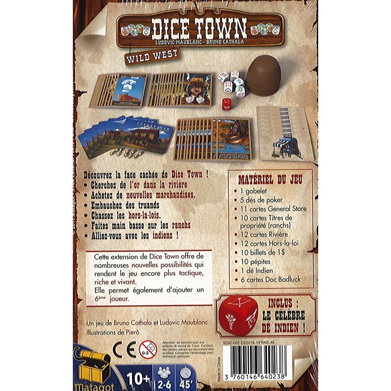 Dice Town Wild West