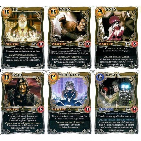 Shadow Hunters Extension Personnages